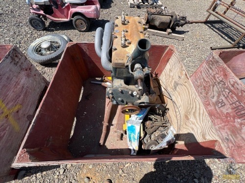 Model A Engine, Stand & Parts