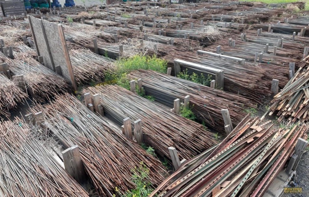 (10) Pallets of Metal Staves