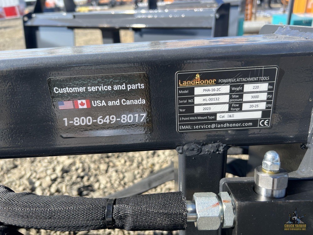 LandHonor Skid Steer 3pt Hitch Adapter