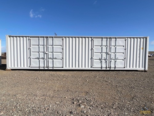 40' High Cube 2-Door Shipping Container